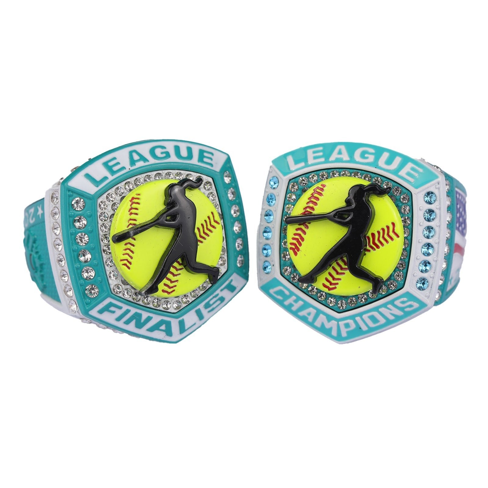 2025 girl youth softball LEAGUE championship ring size 9 ...